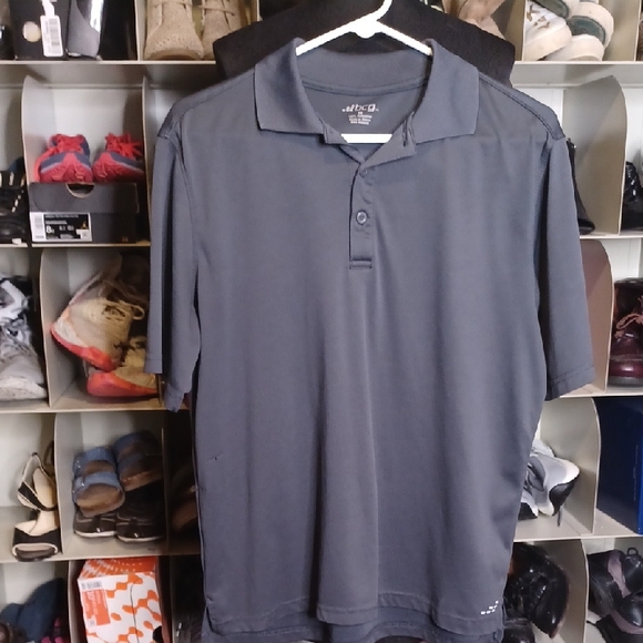 bcg | Shirts | Bcg Gray Performance Polo Shirt Size M | Poshmark